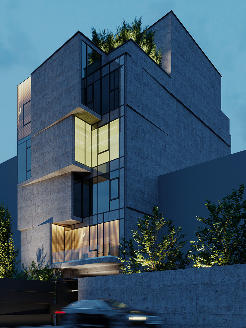 Sepand Building Concept Design / 2021 – Kanisavaran Architectural Group