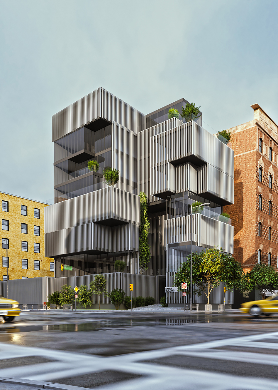 Kasra BuildingExteroir Design / 2019 – Kanisavaran Architectural Group