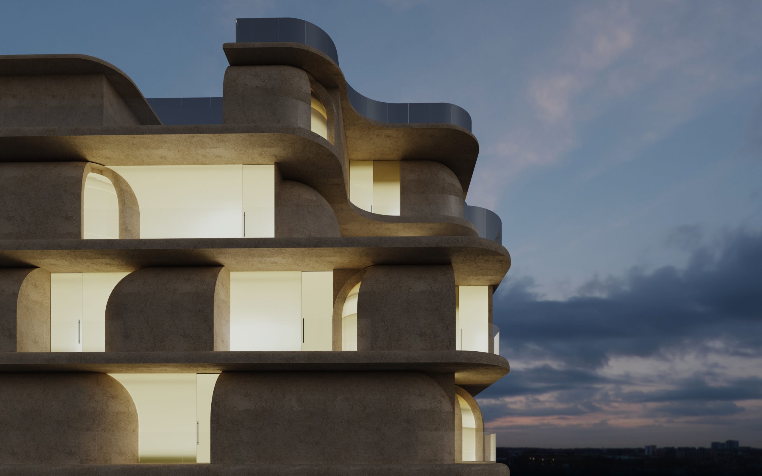 Shadow Building Concept Design / 2022 – Kanisavaran Architectural Group